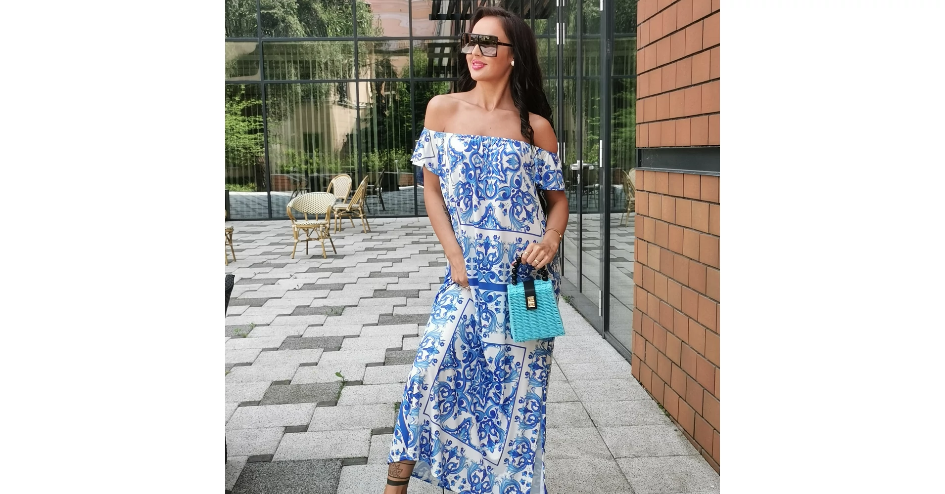 HIDEG SELYEM maxi ruha - Best Ruházat - Női Ruha webáruház - Bestruhazat.hu - Debrecen